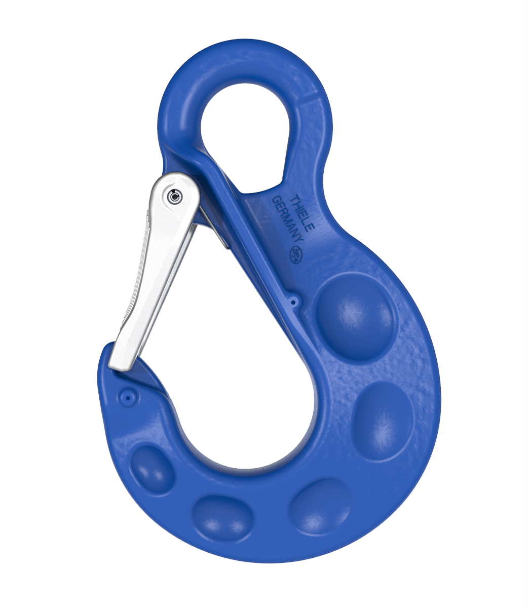 TWN 1841/1 - Sling Hooks with Eye and Forged Safety Latch - KWS Inc.